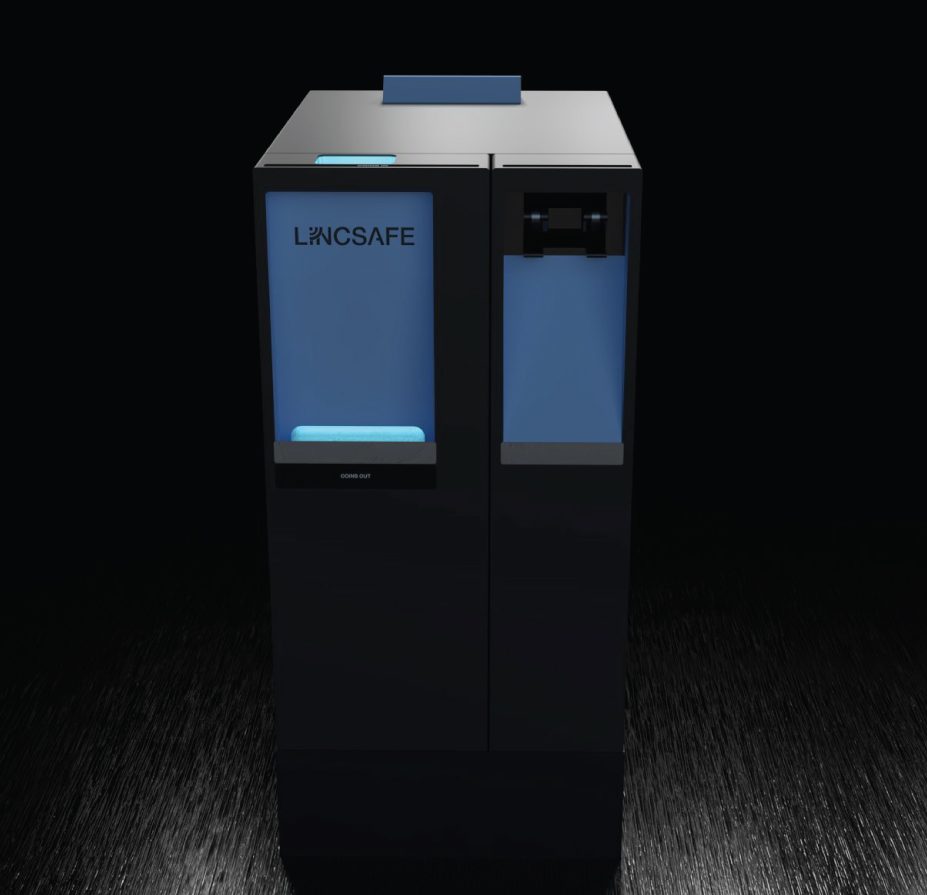 The Lincstation intelligent cash payment terminal