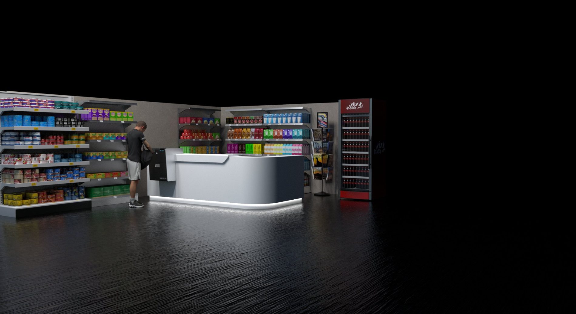 The Lincstation intelligent cash payment terminal
