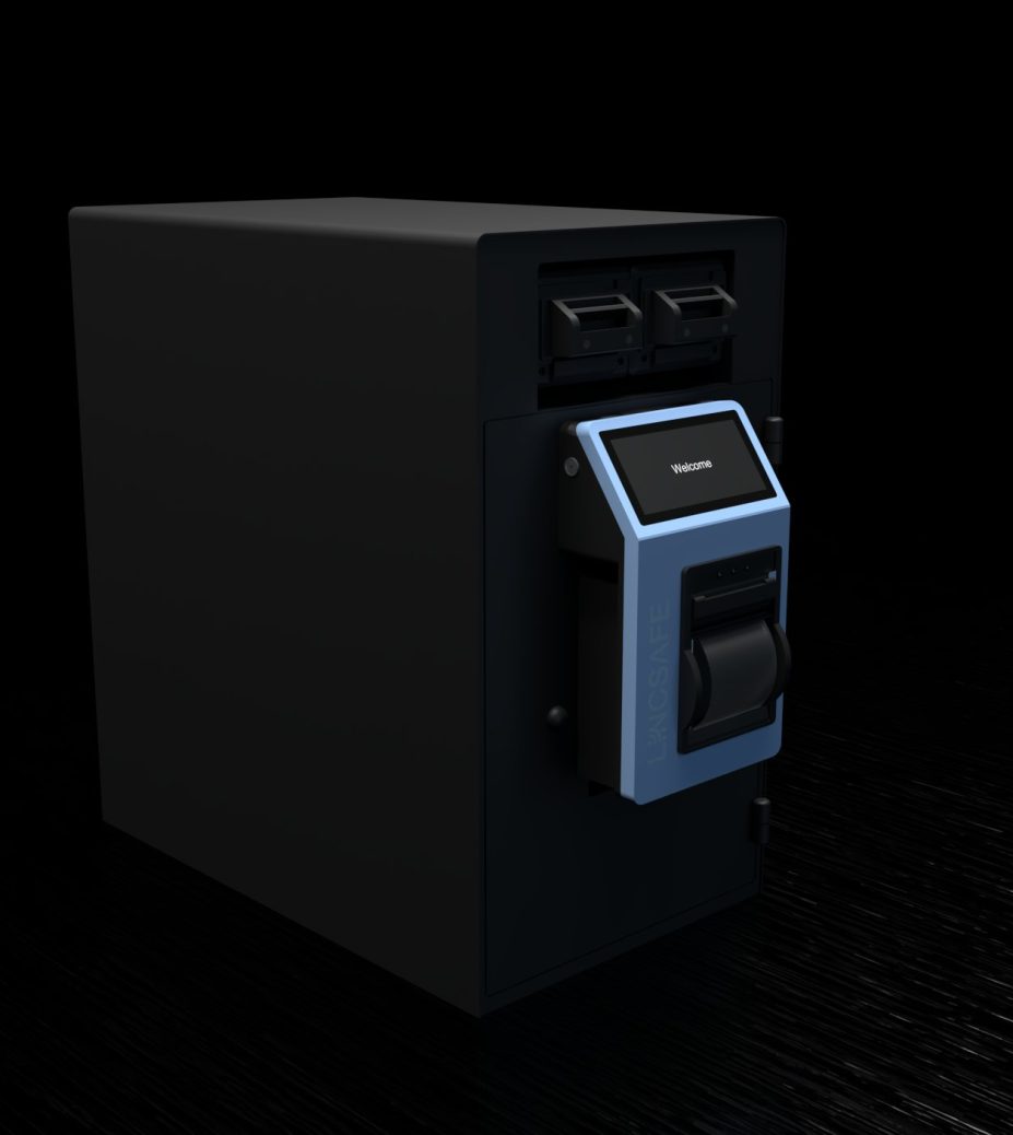 The DepositDuo smart deposit safe