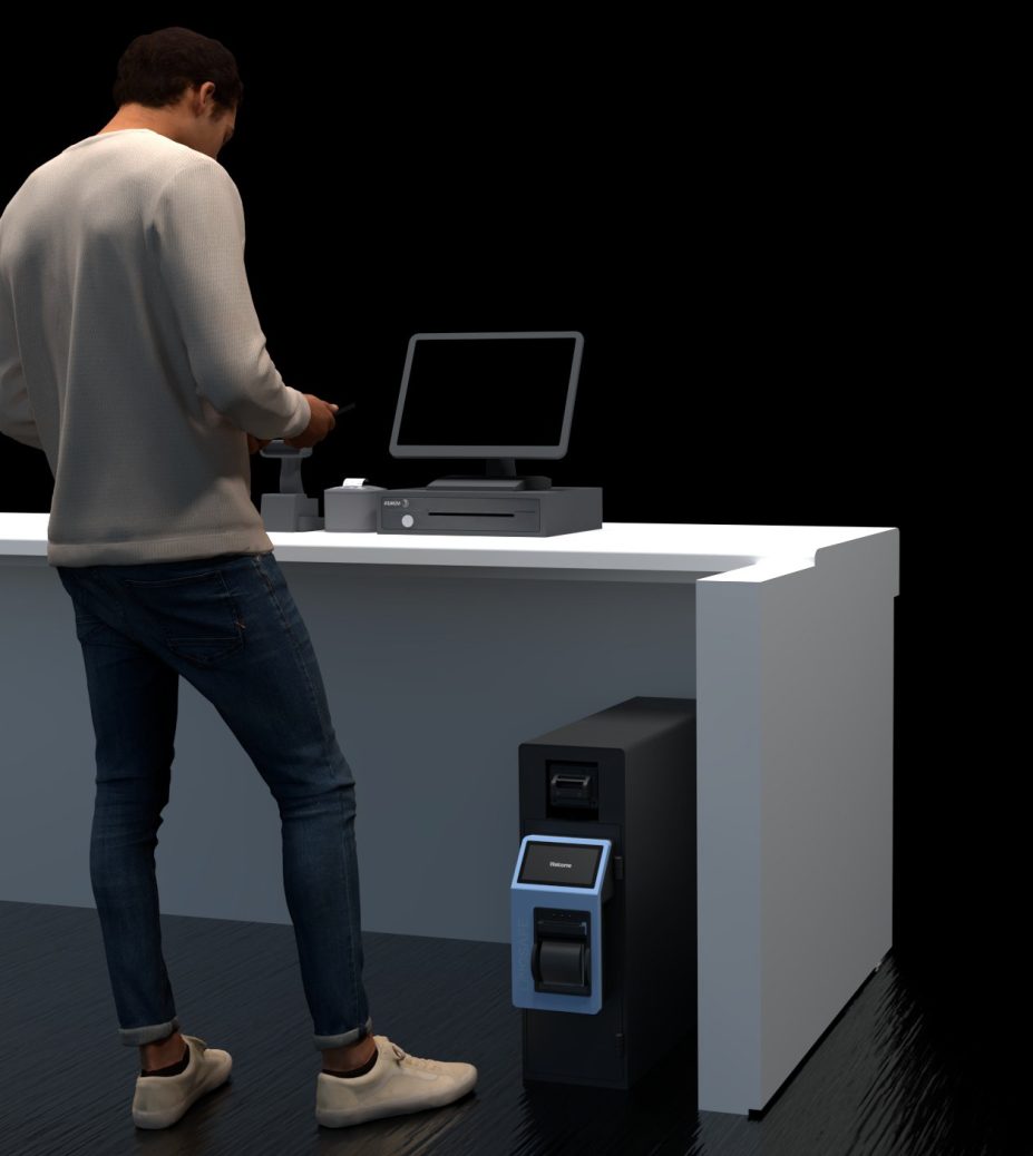 The DepositPro smart deposit safe